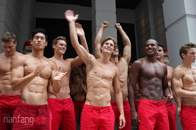 A&F Models Strut Their Stuff in Hong Kong | The Nanfang